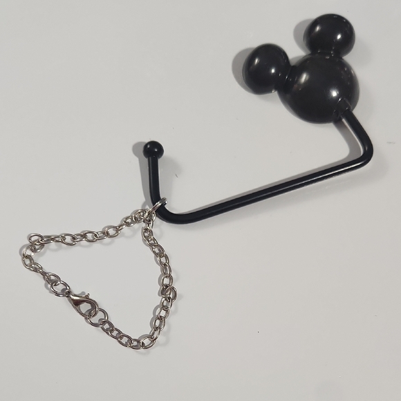 Disney | Bags | Disney Black Mickey Mouse Bag Hook | Poshmark